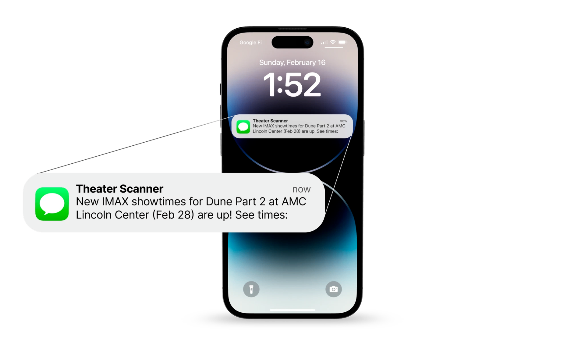 Movie Ticket Scanner - Get Instant IMAX Ticket Notifications